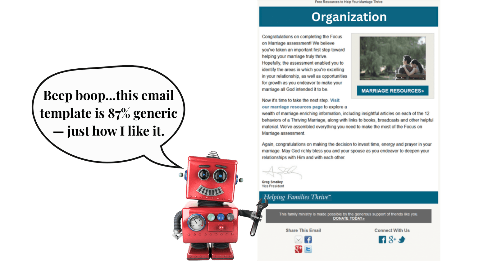 Don’t Be a Bot - Amplify Fundraising